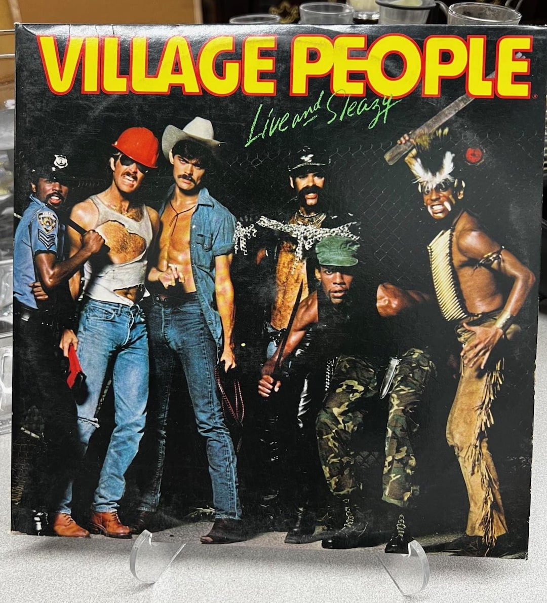 Village People - Live and Sleazy (1979) DOUBLE ALBUM -very Good ...