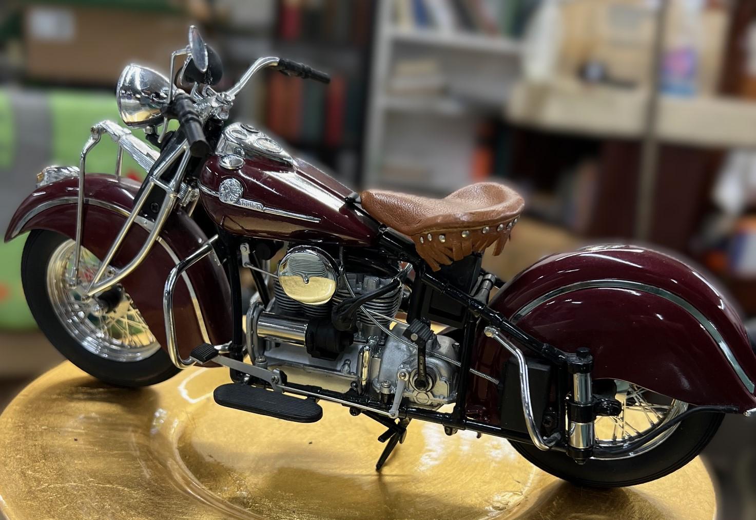 442 Indian Motorcycle Franklin Mint 1:10 Scale Die Cast Metal Model - Etsy