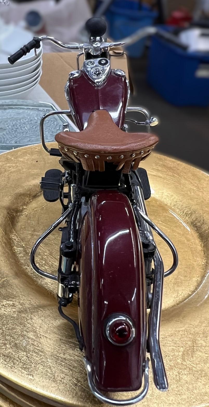 442 Indian Motorcycle Franklin Mint 1:10 Scale Die Cast Metal Model - Etsy