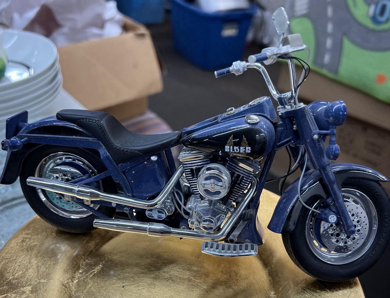 Harley Davidson Biker Blues Motorcycle Franklin Mint 1:10 Scale - Etsy