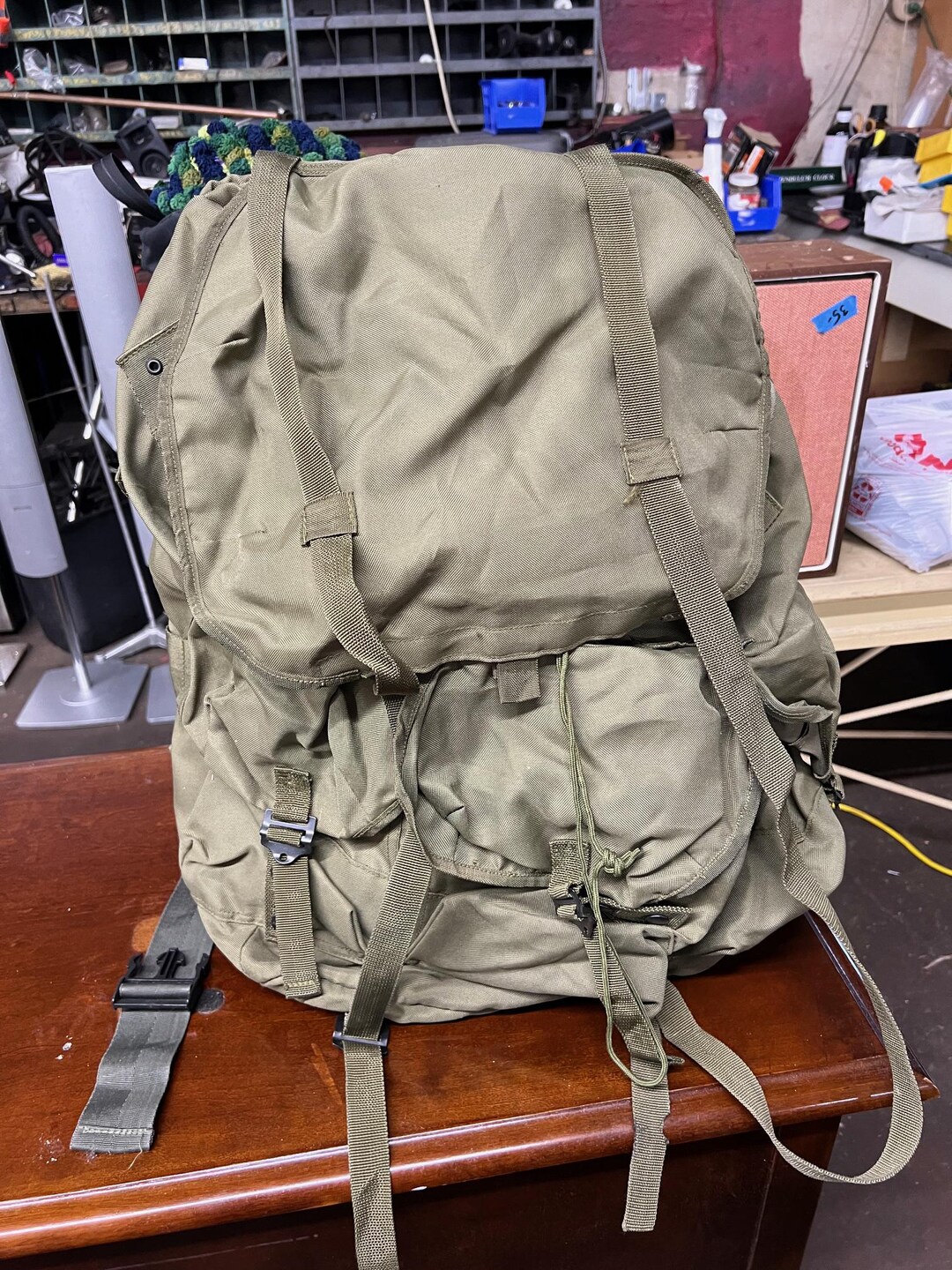 Military Used Large Alice Pack Complete With Frame, Camping, Hiking ...