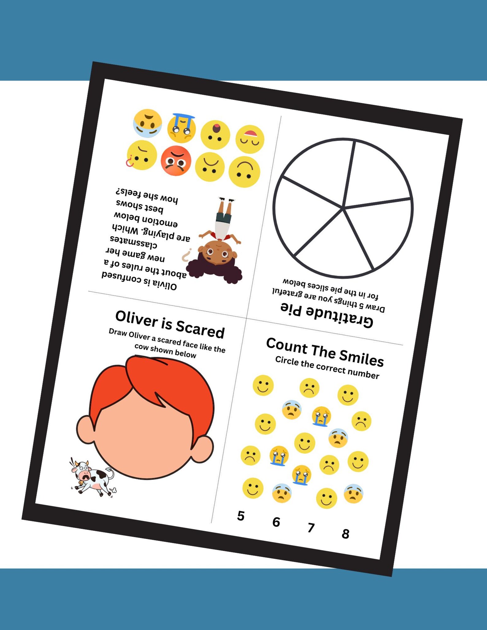 Emotional Explorer Flipbook -toddler Emotions -learn Emotions -kid ...