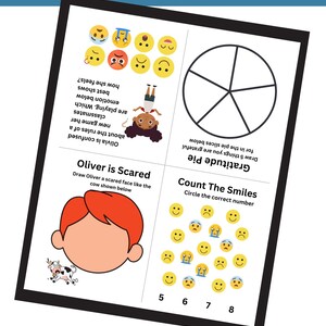 Emotional Explorer Flipbook -toddler Emotions -learn Emotions -kid ...