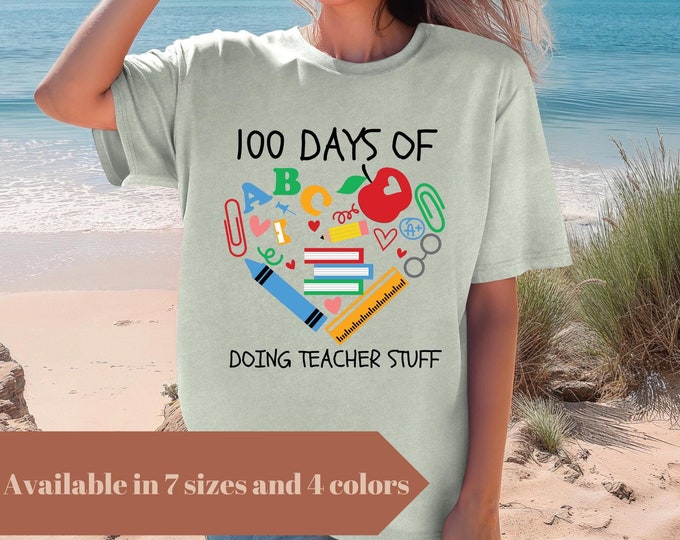100 Days of Hearts Gift,100th Day of Loving School Shirt for Girl,women ...