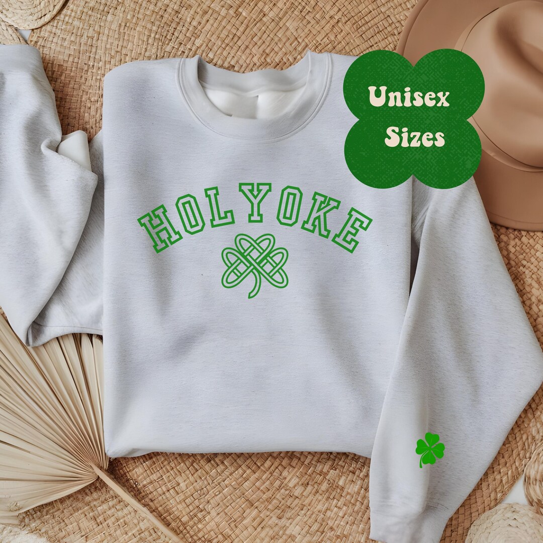 Holyoke Irish St. Patrick's Day Parade Sweatshirt, Celtic Shamrock ...