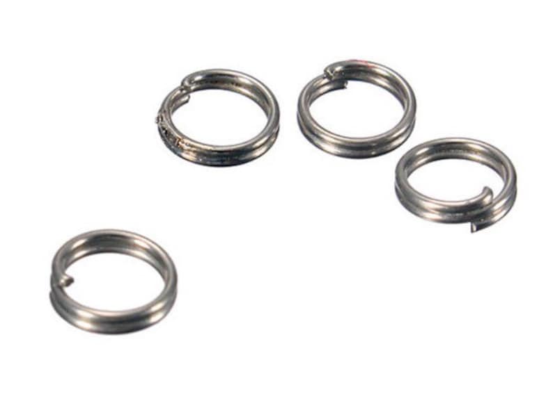 Stainless Steel 5mm Split Rings (10 Pc) - Etsy