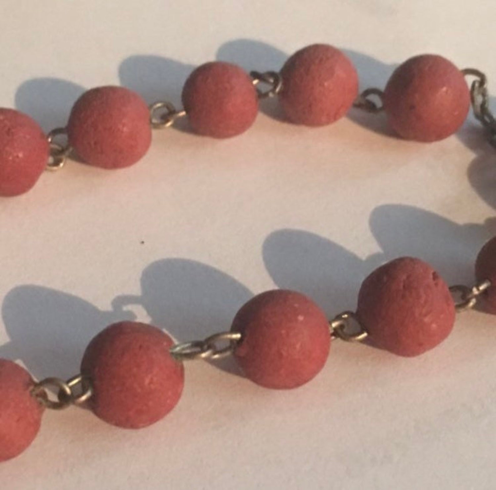 Handmade Real Rose Petal Beads 4 pc | Etsy