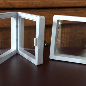 Floating Membrane Presentation Frame Boxes (6 Boxes) Black or White - Etsy