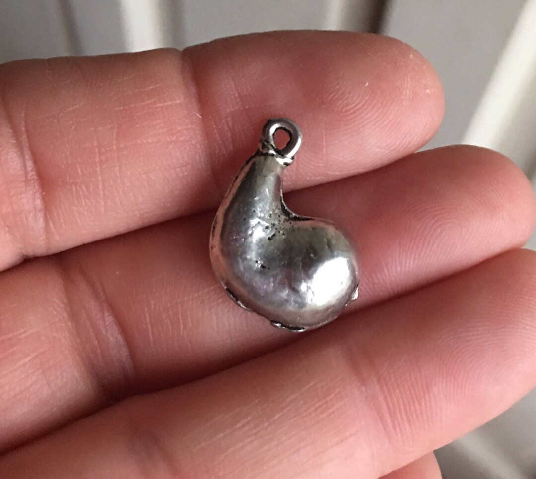 Pewter Human Stomach Charm - Etsy
