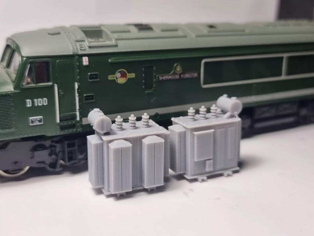 Model Railway Layout Scenery Electrical Substation 1:76 OO Gauge X2 - Etsy