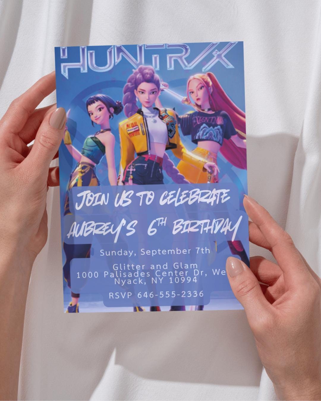 K-pop Demon Hunters - Huntrix - Birthday Invitation – Digital Download ...