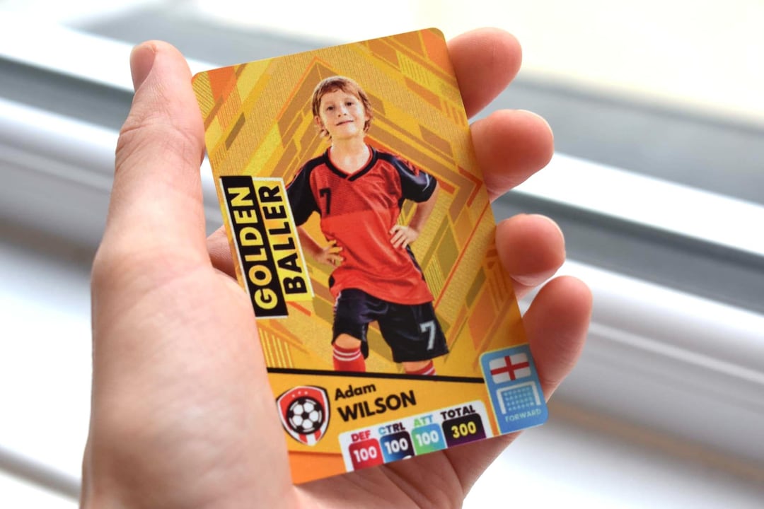 Personalised Football Card | Football | Gift | Personalised Gift ...