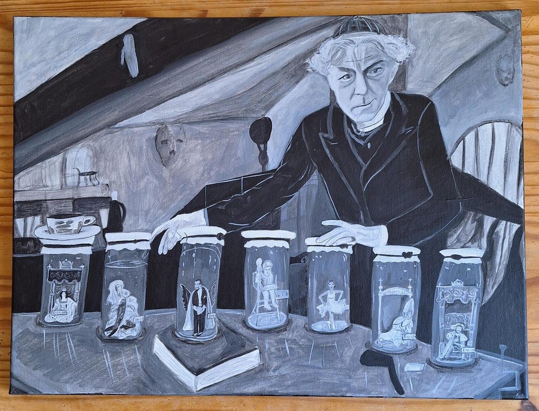 Doctor Septimus Pretorius' Experiments Original Painting - Etsy