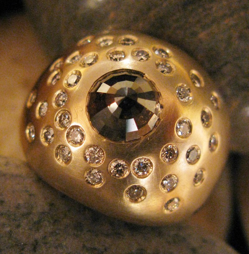 Starry Sky Diamond Ring - Etsy