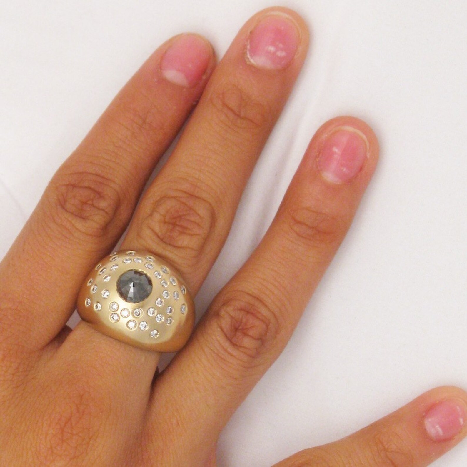Starry Sky Diamond Ring - Etsy
