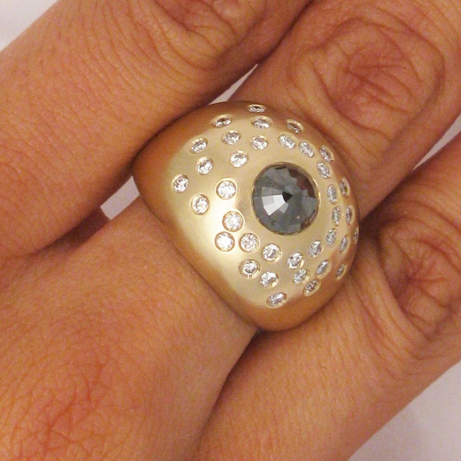 Starry Sky Diamond Ring - Etsy