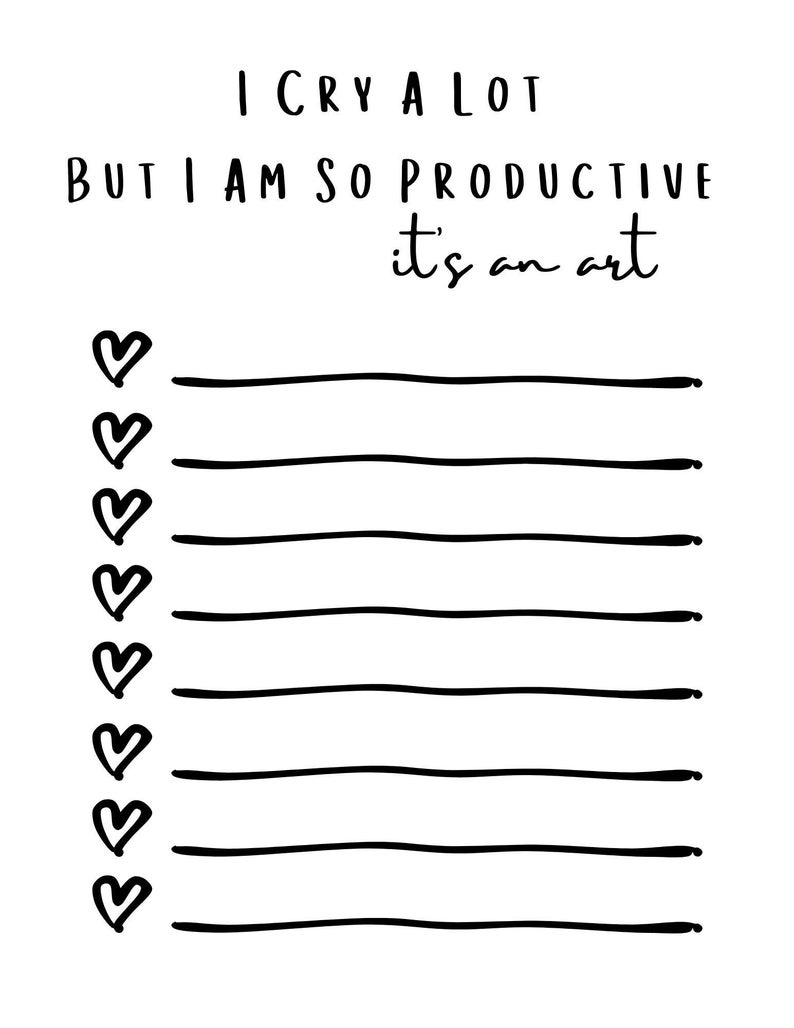 Simple but Cute Swiftie to Do List Printable, Minimal Task List ...
