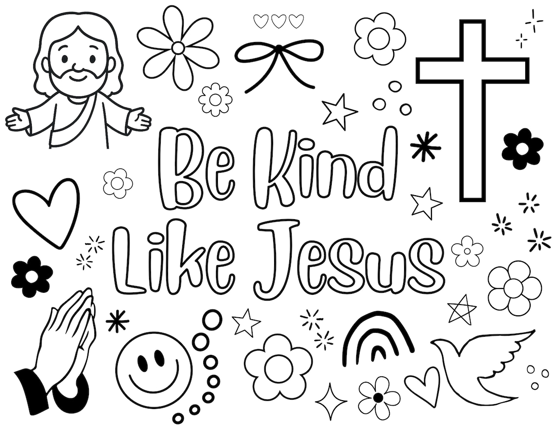 Christian Coloring Sheets For Kids Set Of 3 Bible Verse Printables