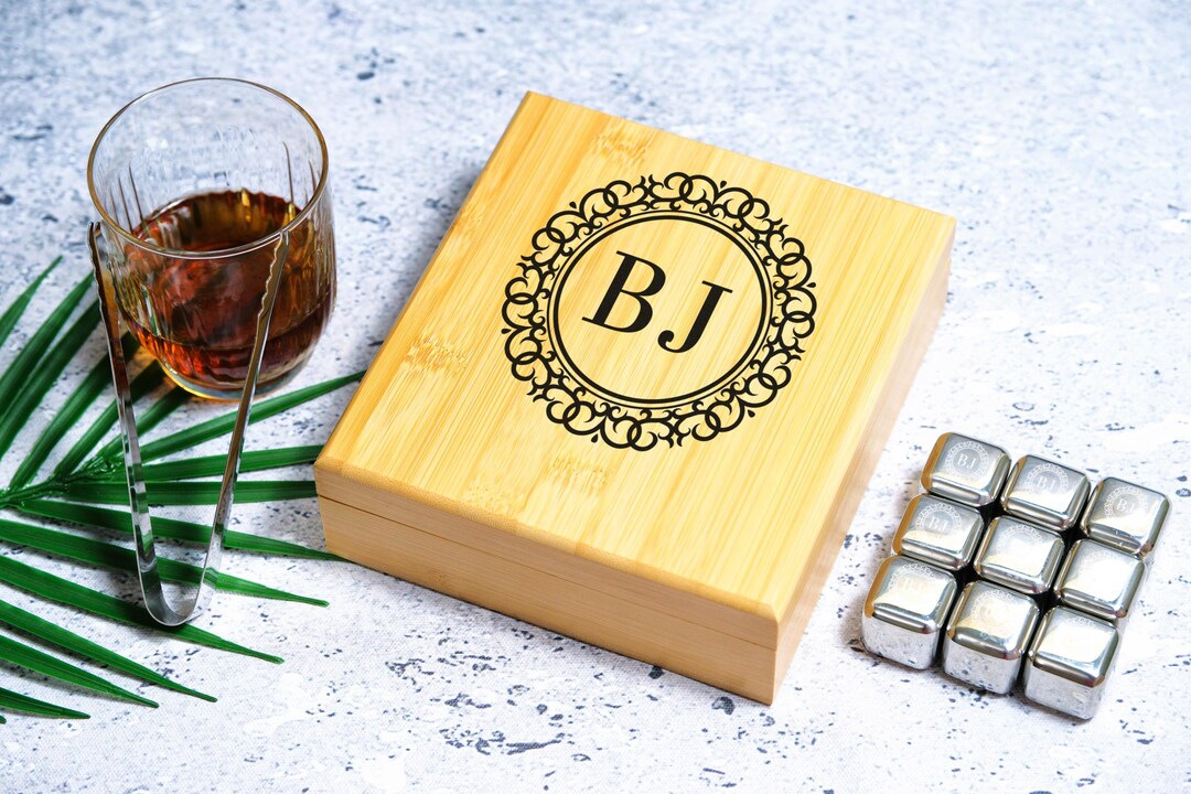 Customized Whiskey Chillers, Reusable Ice Cubes, Whiskey Lover's Gift ...