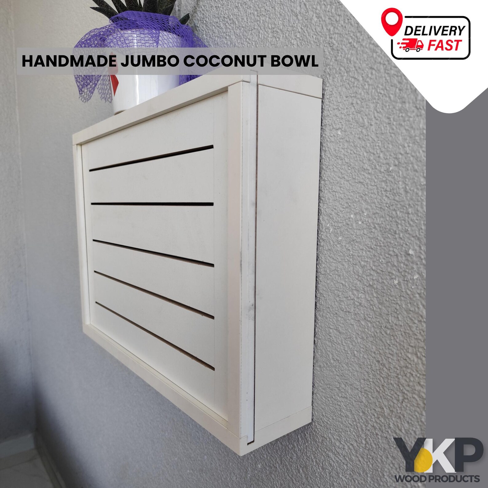 Wall Mounted Router Storage Box: Modern MDF Cable Organizer 40x35x10 Cm ...