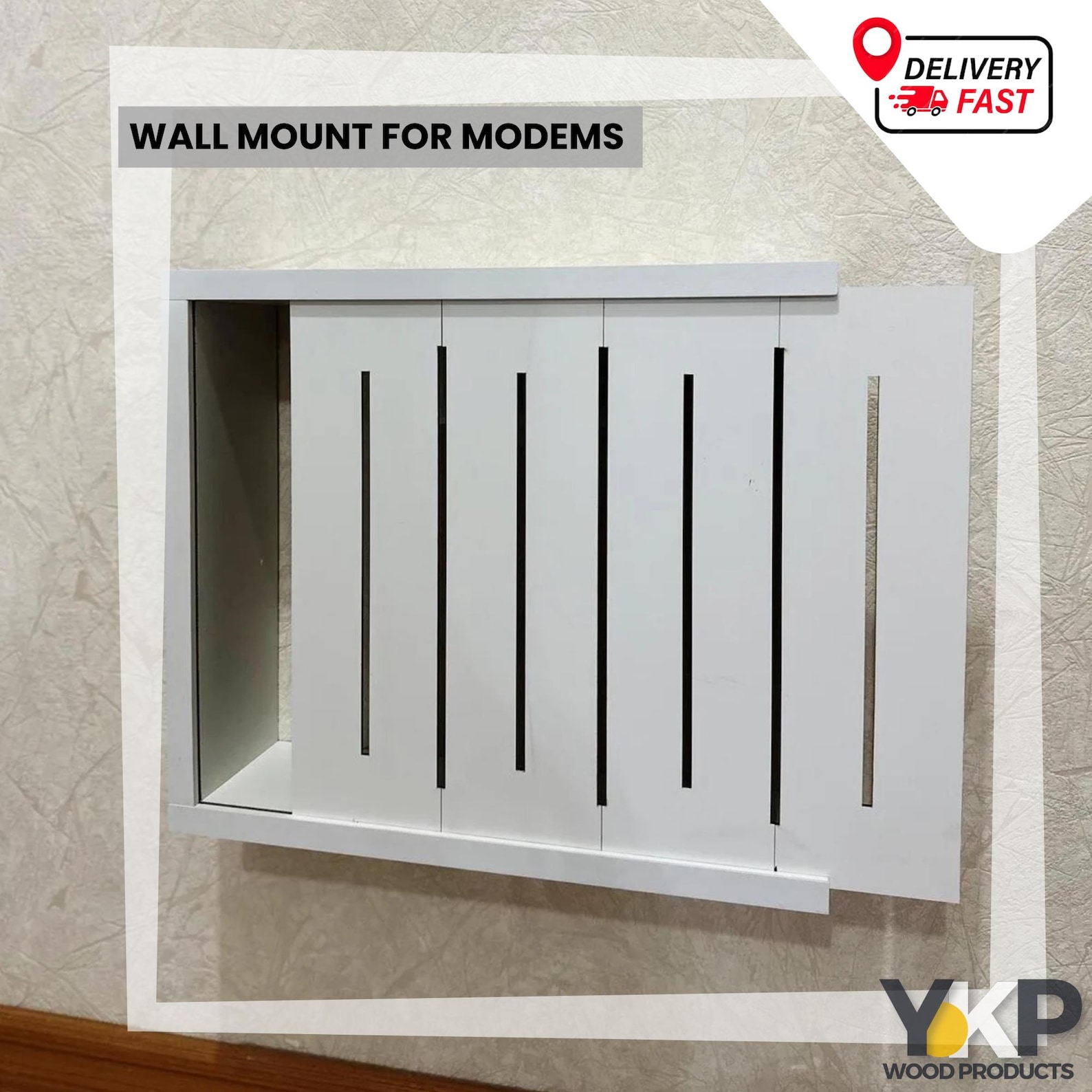 Handcrafted MDF Modem Storage Box: Cable Organizer & Circuit Breaker ...