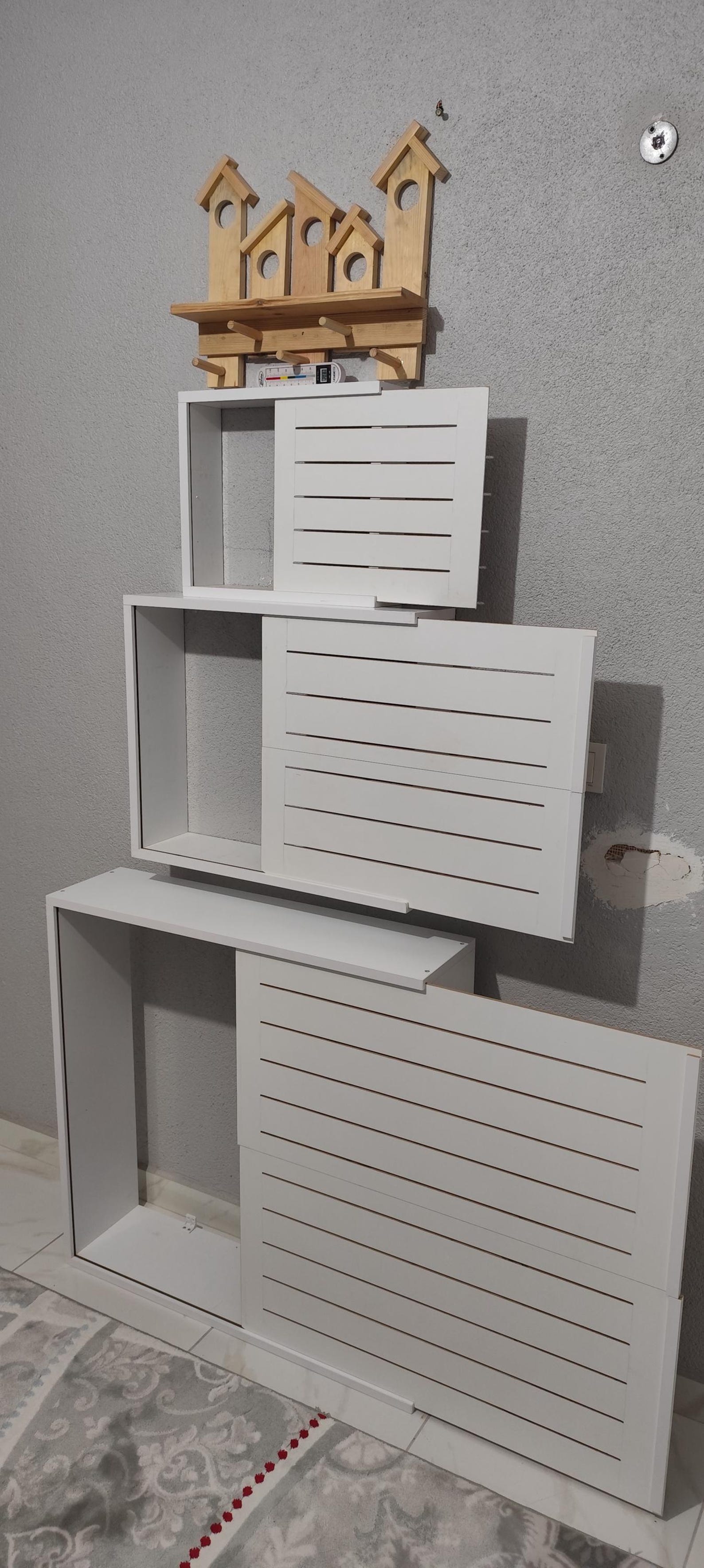 Modern Wood Wi-fi Router Storage Box: Minimalist Cable Organizer ...