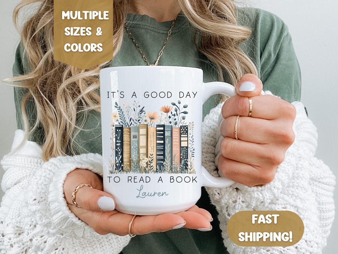 Book Mug, Bookish Mug, Book Lover Mug, Bookish Cup, Teacher Mug ...