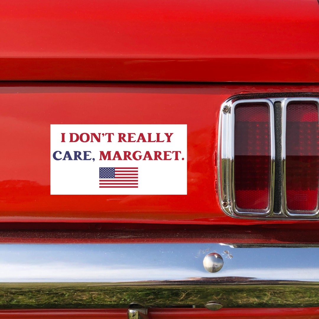 JD Vance Meme Bumper Sticker, JD Vance Sticker, Funny Bumper Sticker, I ...