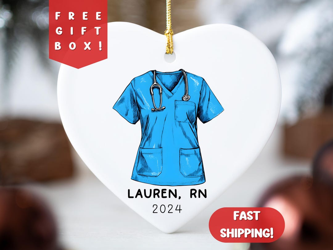 Personalized Nurse Gifts, Custom Nurse Ornament, Medical Ornament ...