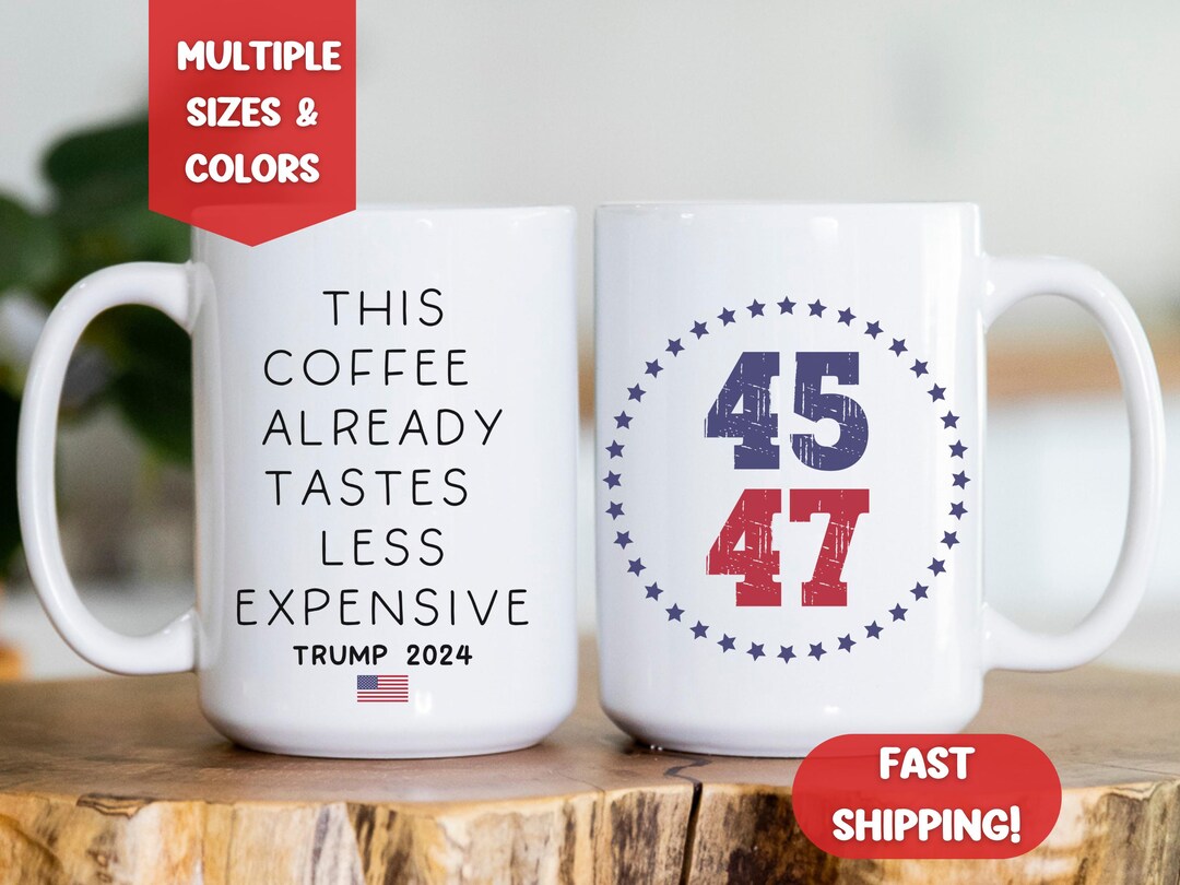 Trump Mug, Funny Trump Mug, Trump Merch, Funny Political Mug, Gift for ...