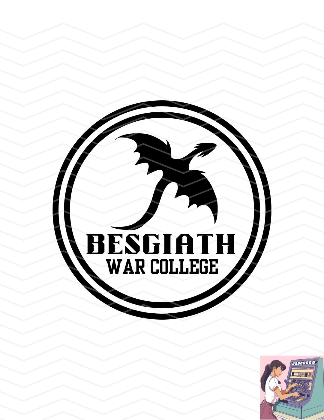 Besgiath War College Iron Flame SVG Cricut File - Etsy