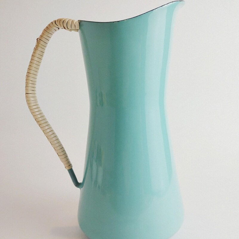 Wicker Pitcher - Etsy