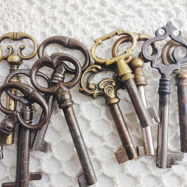 Fancy Skeleton Keys - Etsy