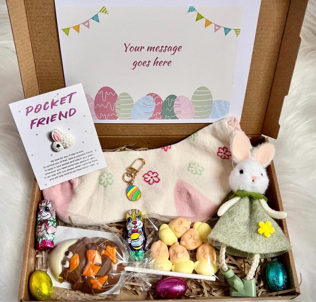Kids Easter Box, Kids Easter Letterbox Gift, Children’s Easter Gift, Daughter Easter Gift ...