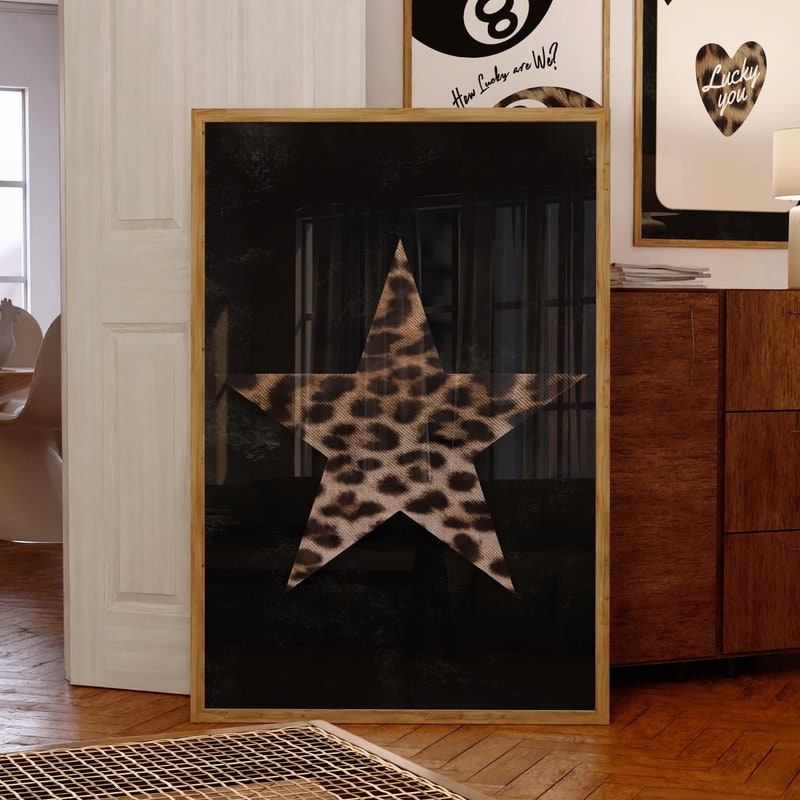 Lucky Star Poster - Etsy