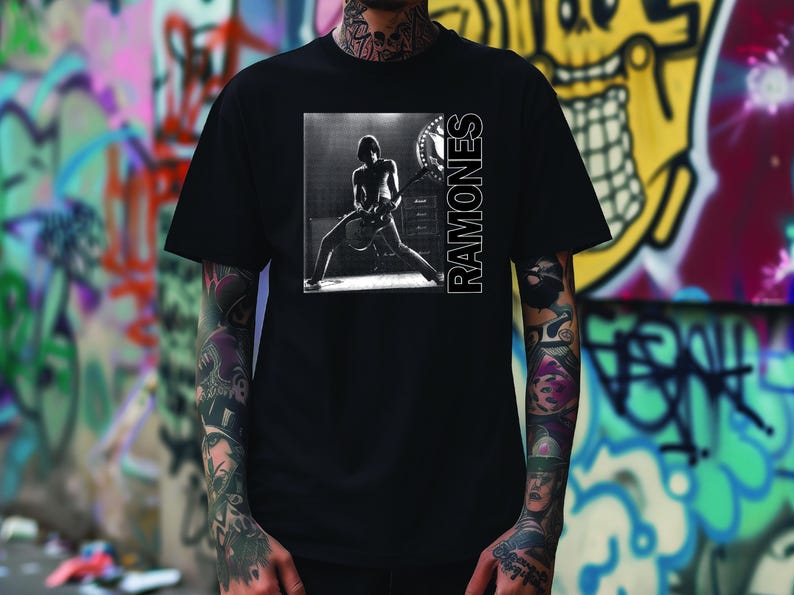 Ramones Punk Band T-shirt - Etsy