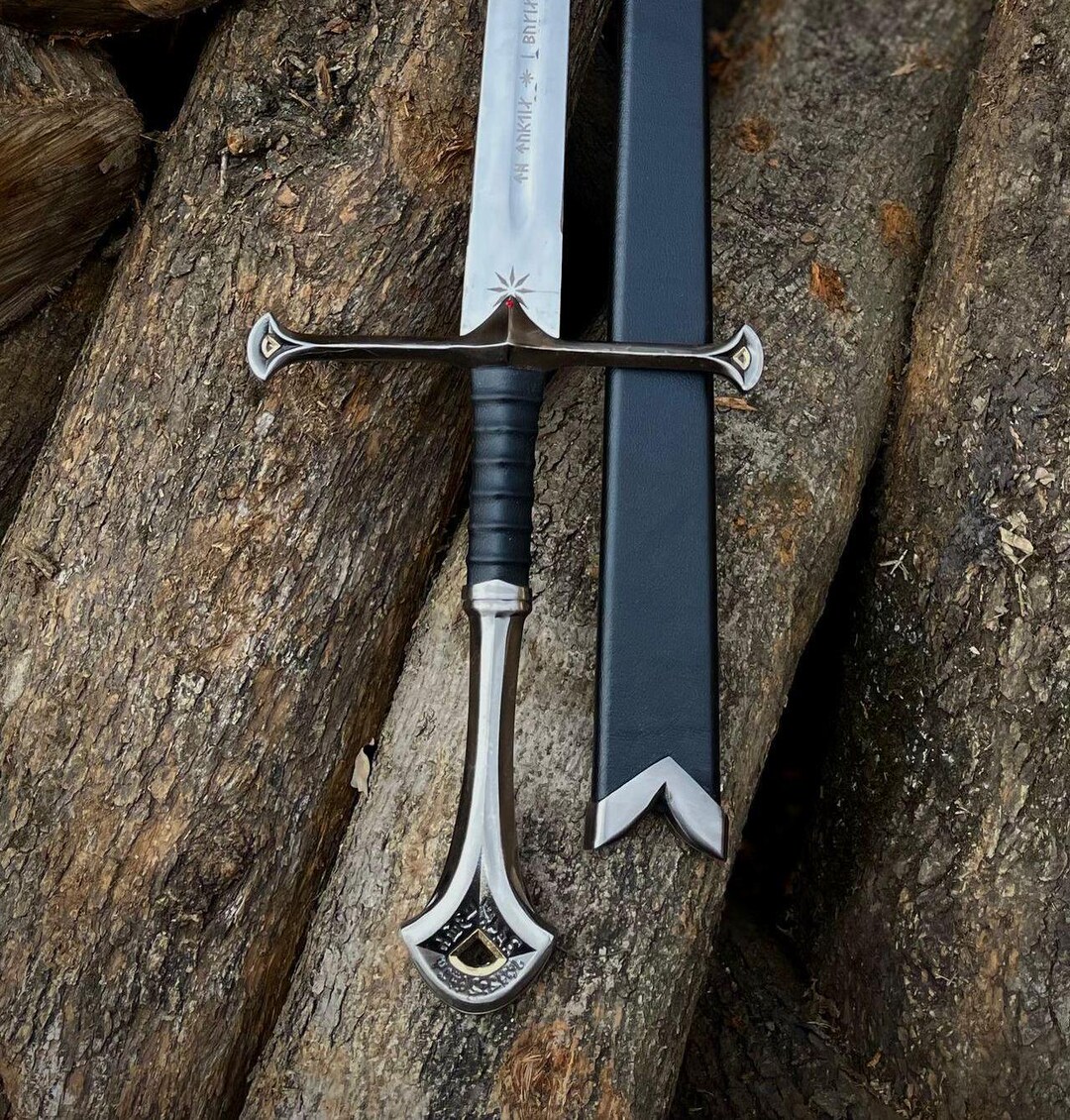 The King Aragorn Sword With Scabbard Master Sword of Replica Epic ...
