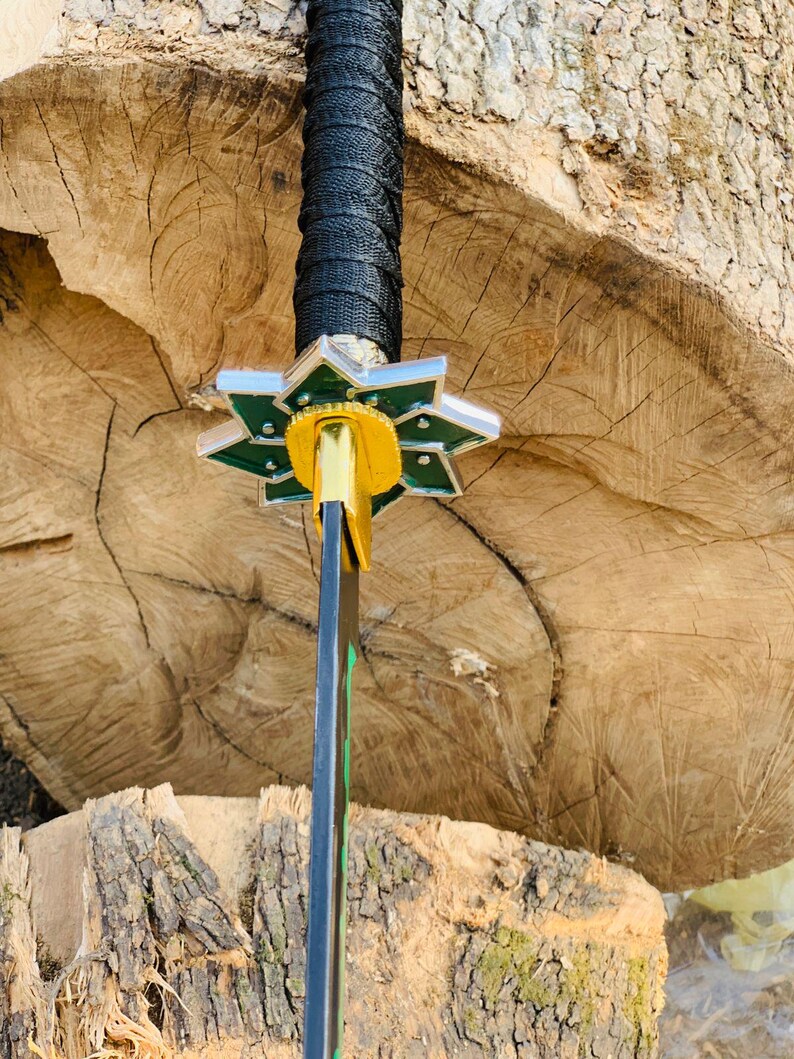 Sanemi Shinazugawa Nichirin Sword Demon Slayer Anime Katana 1060 Carbon ...