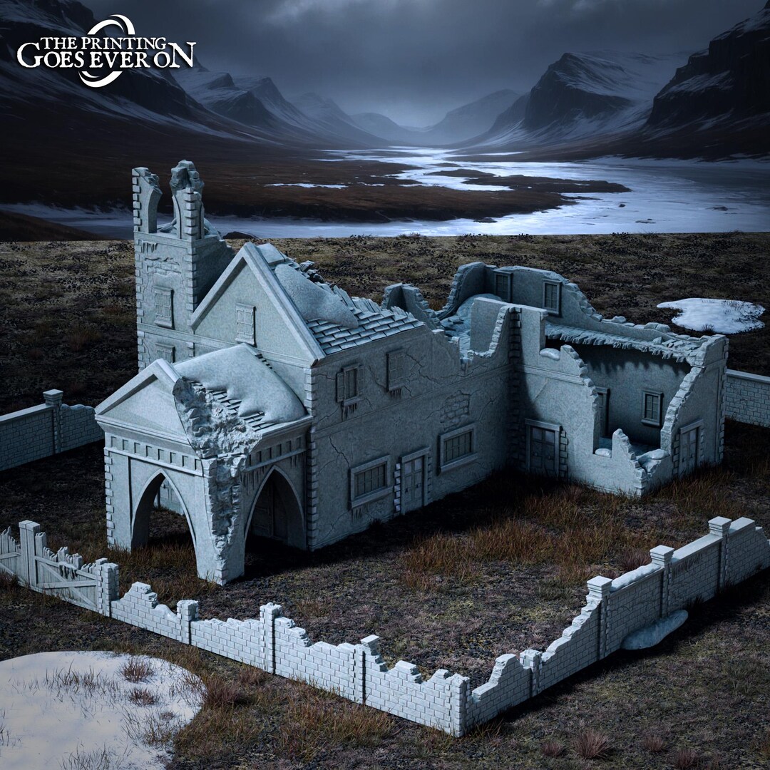 Ruined Farm Estate - Tales of the Northern Kingdom - Printing Goes Ever ...