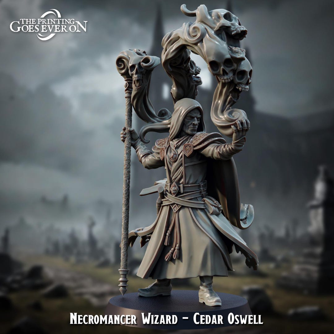 Cedar Oswell Necromancer - Hunt Beyond the Grave - the Printing Goes ...