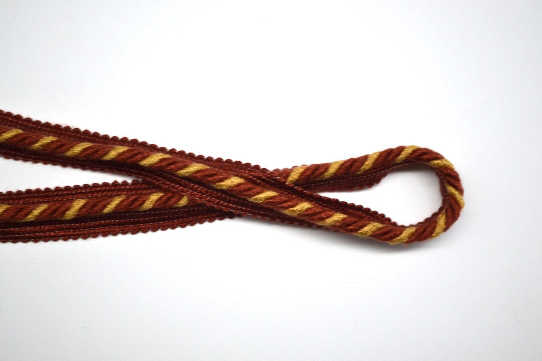 Trim Upholstery 2 Yard High End Trim Double Lip Cord in Two Yard ...