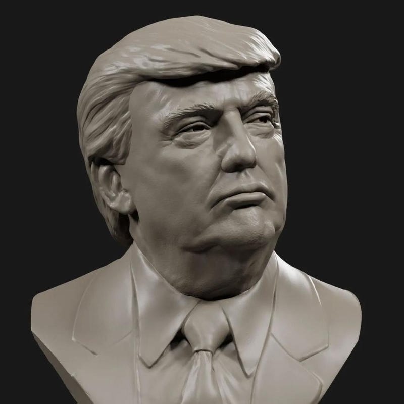 Trump 3d Print Files - Etsy
