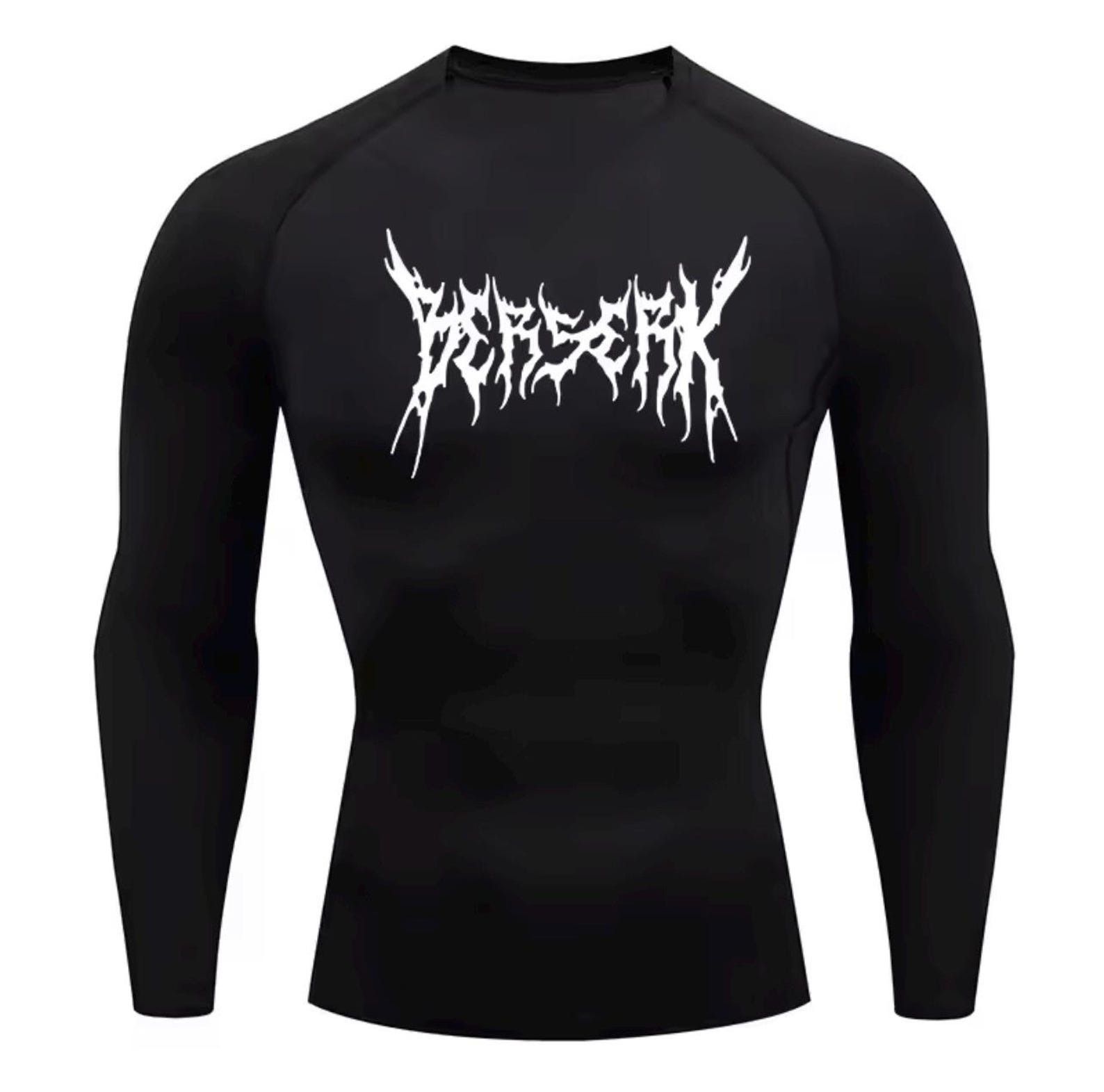 Berserk Anime Compression Long-sleeve Shirt Men and Women - Etsy