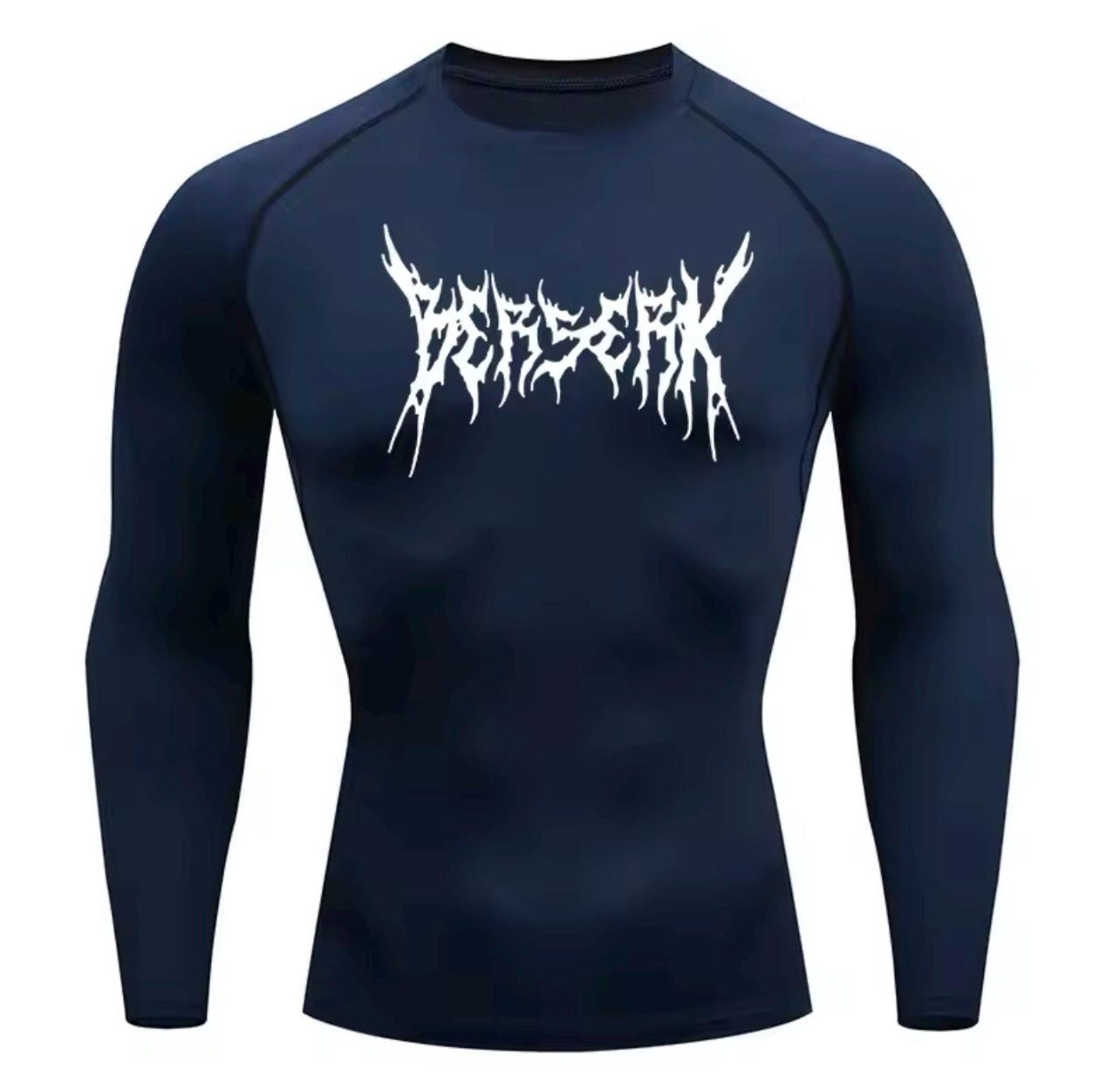 Berserk Anime Compression Long-sleeve Shirt Men and Women - Etsy