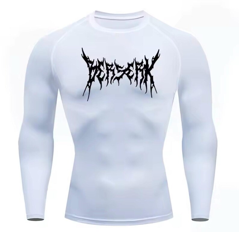 Berserk Anime Compression Long-sleeve Shirt Men and Women - Etsy