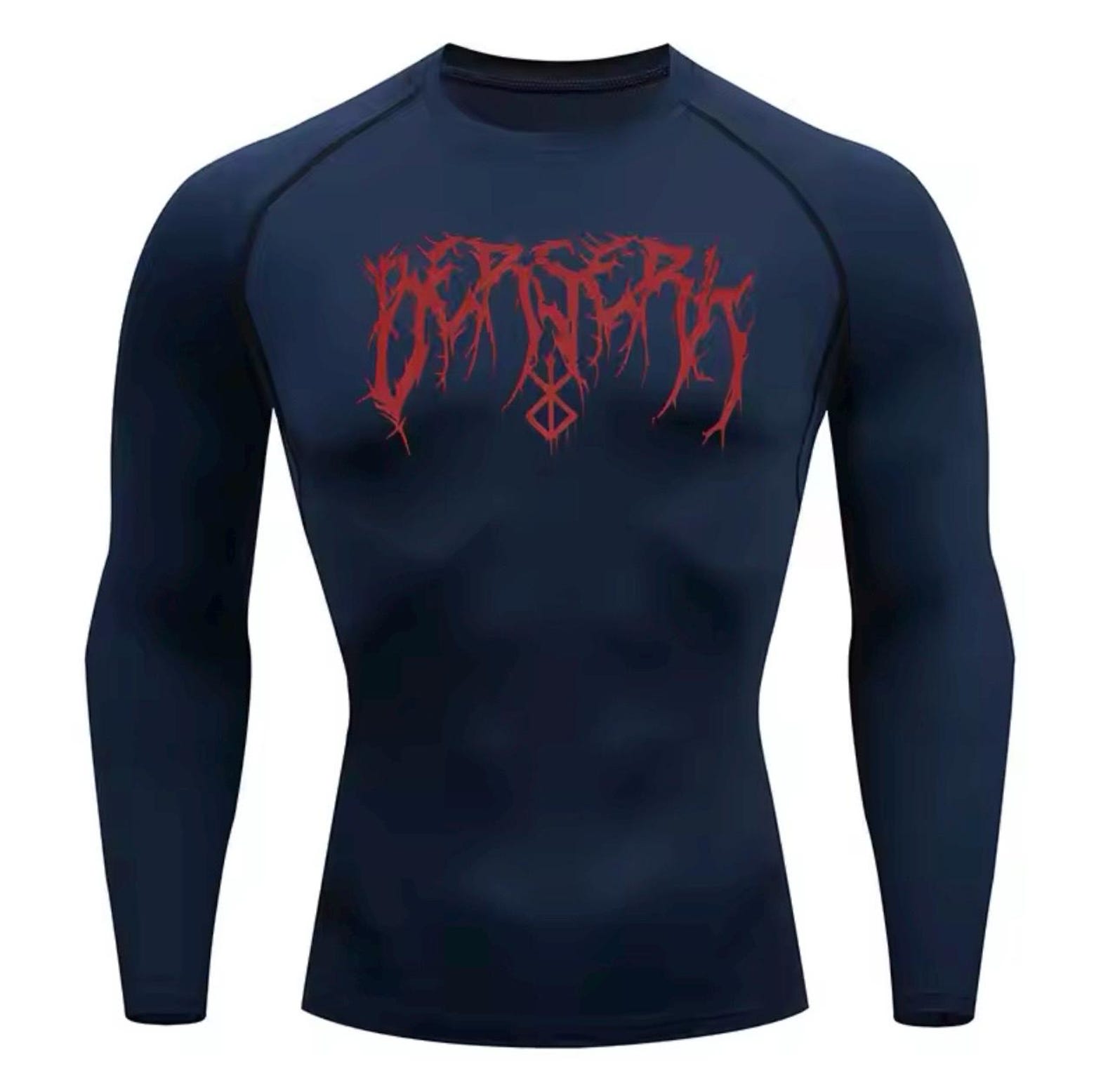 Berserk Anime Compression Long-sleeve Shirt Men and Women - Etsy