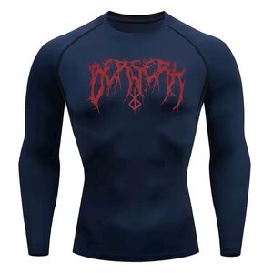 Berserk Anime Compression Long-sleeve Shirt Men and Women - Etsy