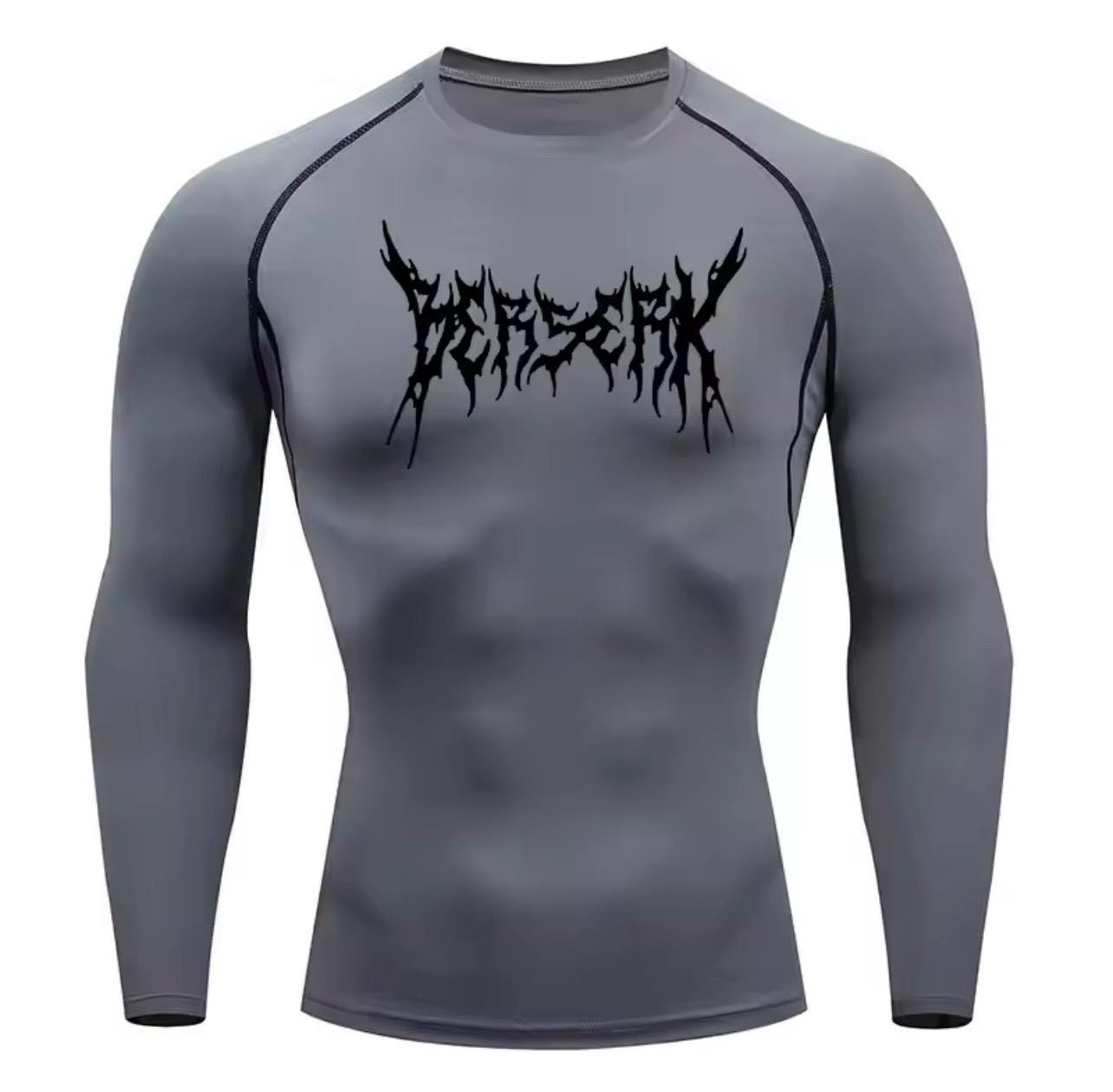 Berserk Anime Compression Long-sleeve Shirt Men and Women - Etsy