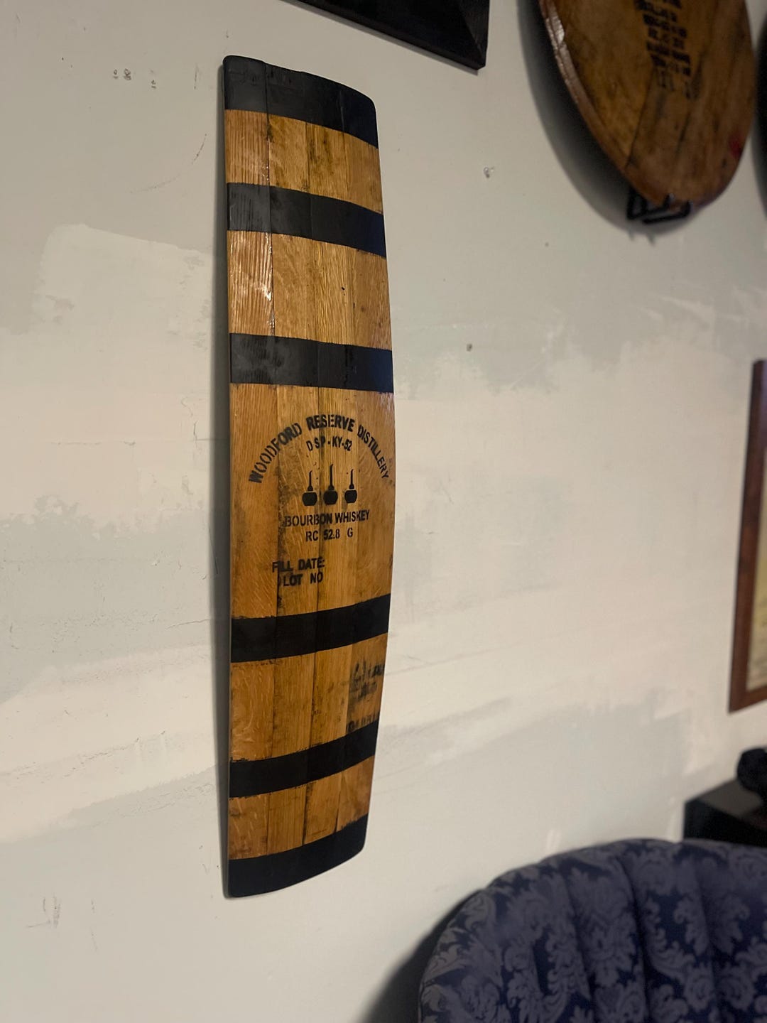 Woodford Reserve Barrel Stave ART - Etsy