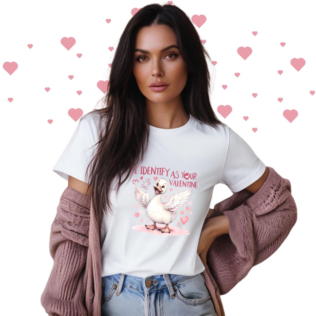 Valentines Day Goose PNG High Resolution Valentines Silly Goose PNG ...